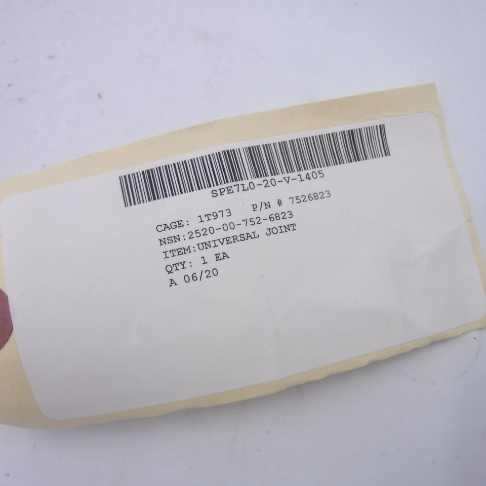 Vehicular Universal Joint, NSN 2520-00-752-6823 | eBay