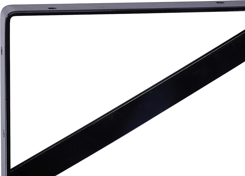 4 Pack 12 Inch Heavy Duty Shelf Brackets, Large Wall Bracket for Garage ...