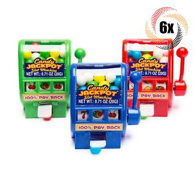 6x Machines Kidsmania Candy Jackpot Slot Machine Filled Assorted Candy ...
