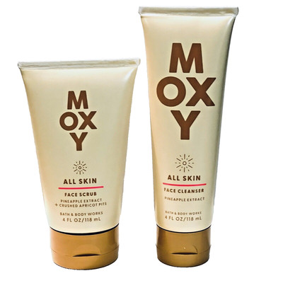 Bath & Body Works Moxy Face Cleanser Face Scrub All Skin Types Vegan ...
