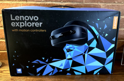 Lenovo Explorer Mixed Reality Headset + Motion Controllers 689354656363 ...