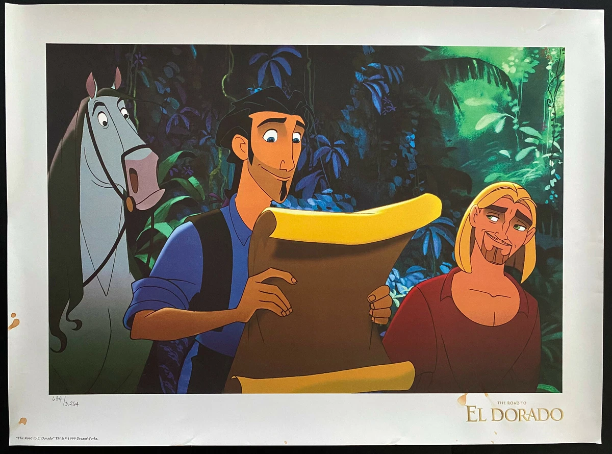 The Road To El Dorado Movie Poster