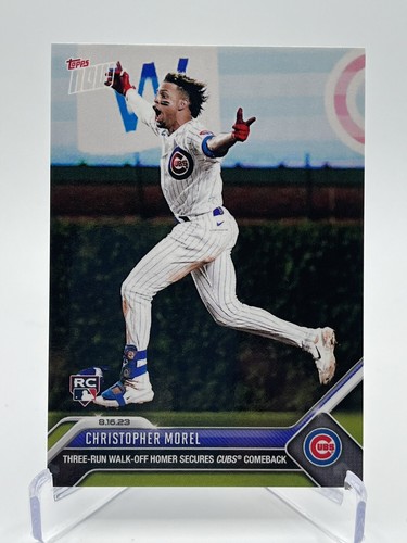 2023 Topps Now Christopher Morel #716 Walk Off Home run Cubs | eBay