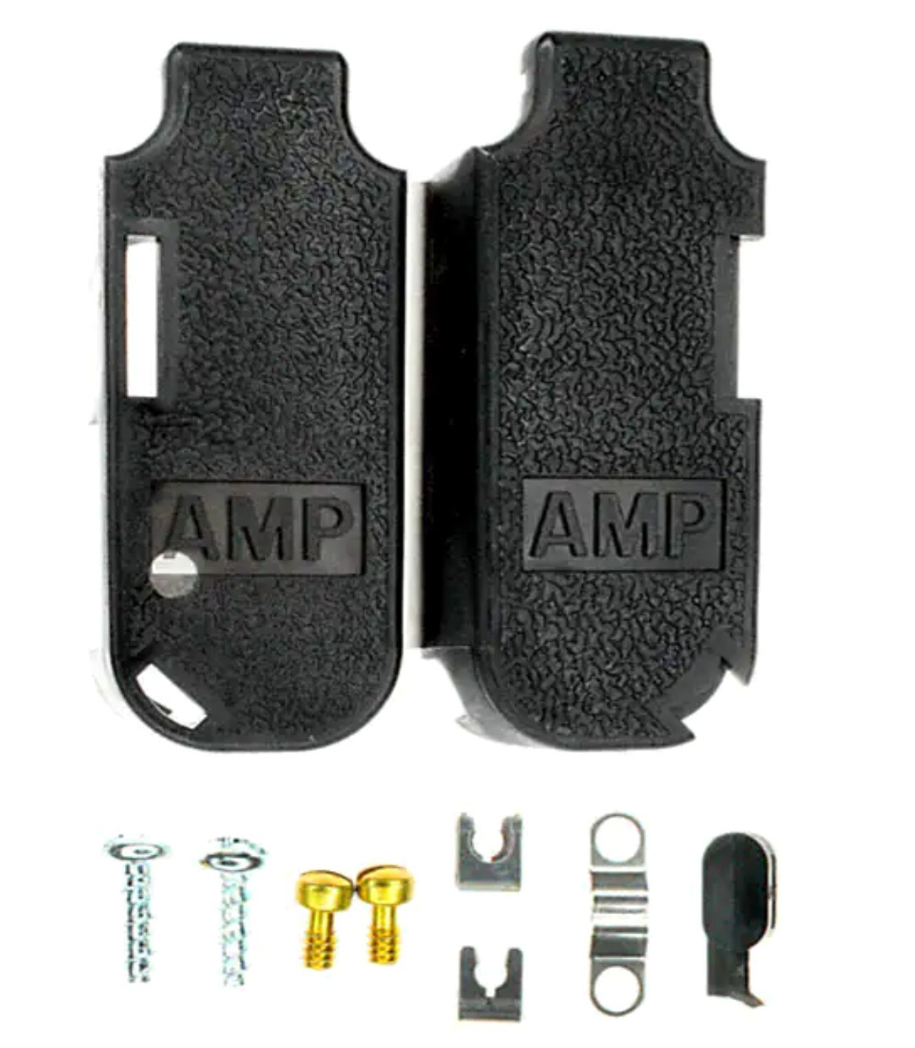 AMP 749914-2, Hinged Backshell Connector, 9 Position Black 120°, D.C ...