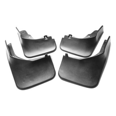 4 Pcs Front + Rear Black Splash Guards Mud Flaps KIT for 2013-2018 Ford ...