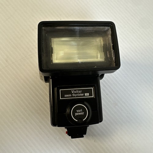 Vivitar 285 Auto Electronic Flash Zoom Thyristor Shoe Mount - Tested | eBay