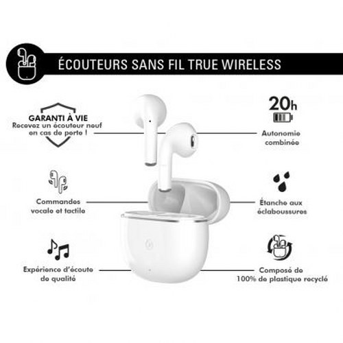 FORCE PLAY True Wireless Earphones Touch Sensor | eBay