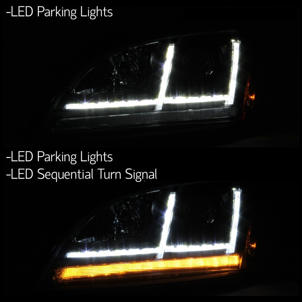 For 2008-2014 Audi TT AFS/HID Projector Black Headlights Headlamp Lamp ...
