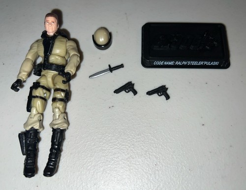G.I. Joe Tank Commander: RALPH “STEELER” PULASKI Loose Action Figure ...