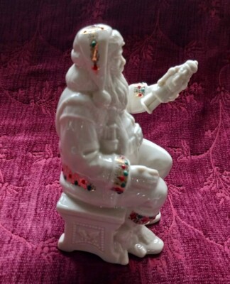 Lenox China Jewels Collection SANTA 5th in Series Toys/Nutcracker 1998 ...