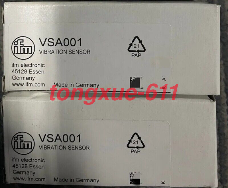 New IFM VSA001 Vibration Sensor Via FedEx or DHL | eBay