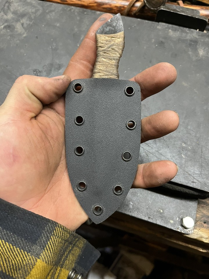 Custom WW2 Style Lapel Dagger Thumb Dagger Hide Out Last Ditch Knife ...