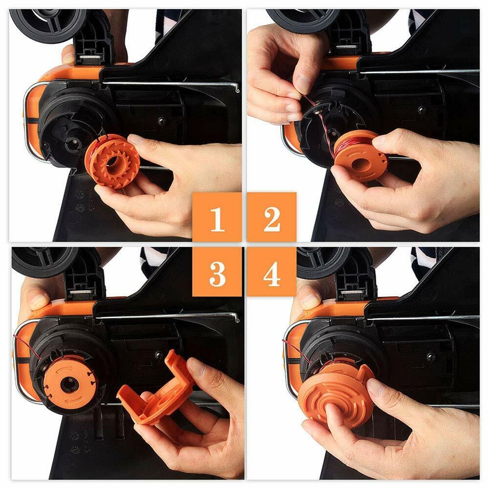 WORX WA0010 Replacement Spool Line Cap For WG166 Grass Trimmer/Edger ...