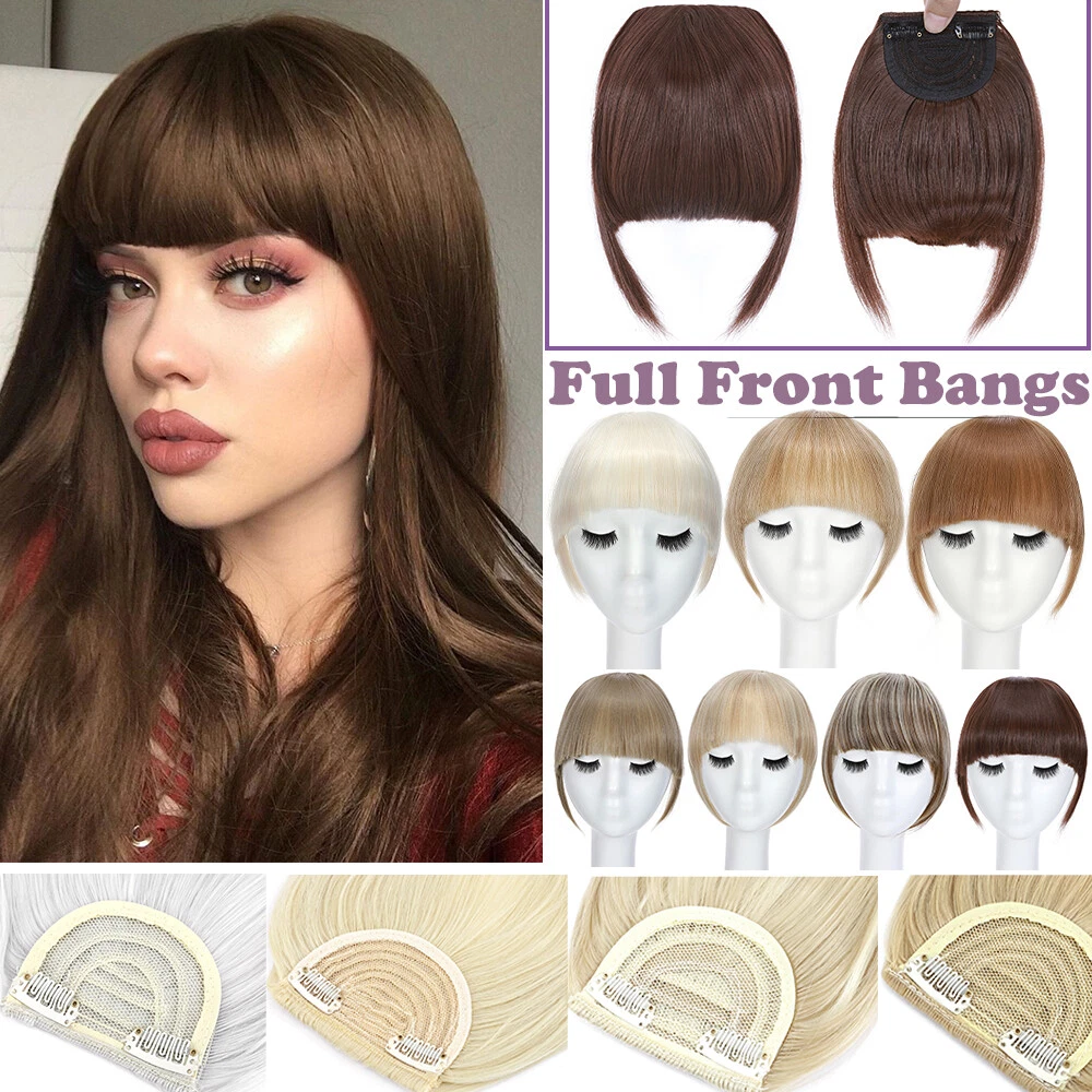 Front Bangs With Longer Sides