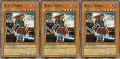 Getsu Fuhma SDZW-EN010 X 3 1st Mint yugioh | eBay