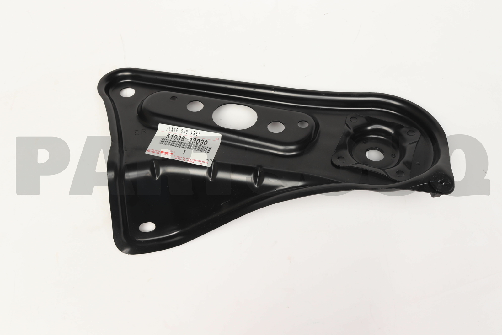 5103533030 Genuine Toyota PLATE SUB-ASSY, FRAME SIDE RAIL, RH 51035 ...