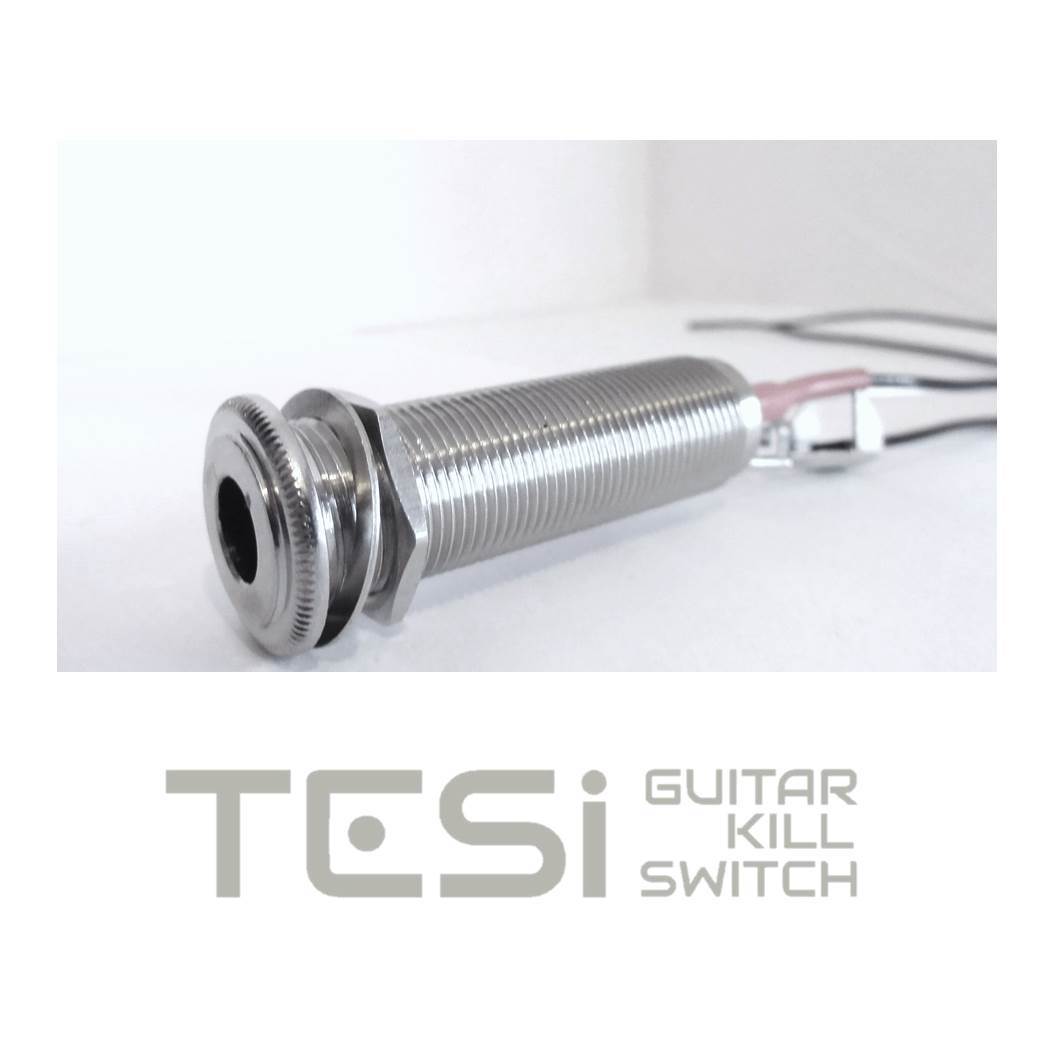 Tesi Switchcraft 152B Stereo Barrel Output Jack with Wires for Guitar ...