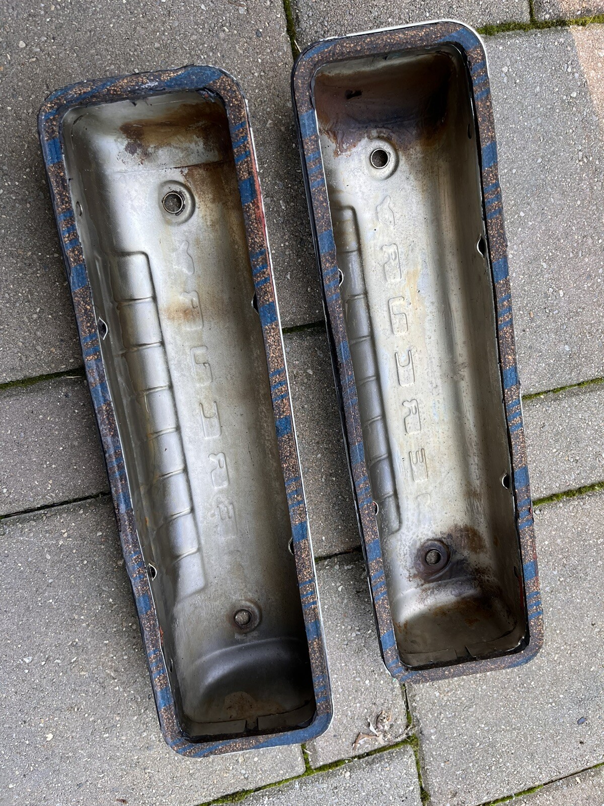 Mercury Y-Block Chrome Valve Covers | eBay