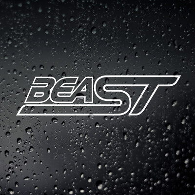 BeaST Car Sticker - Focus Fiesta Mondeo ST Window Bumper Modified 180 ...