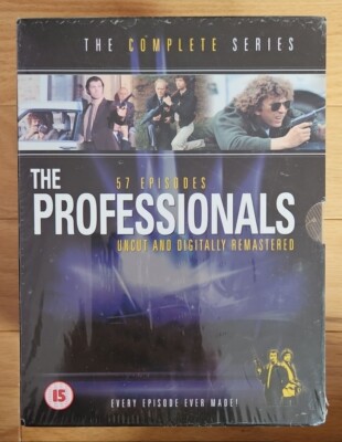 The Professionals The Complete Series DVD Region 2 PAL New Seasons 1 ...