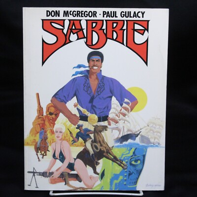 Sabre Comic Don McGregor Paul Gulacy 1988 Eclips Books | eBay