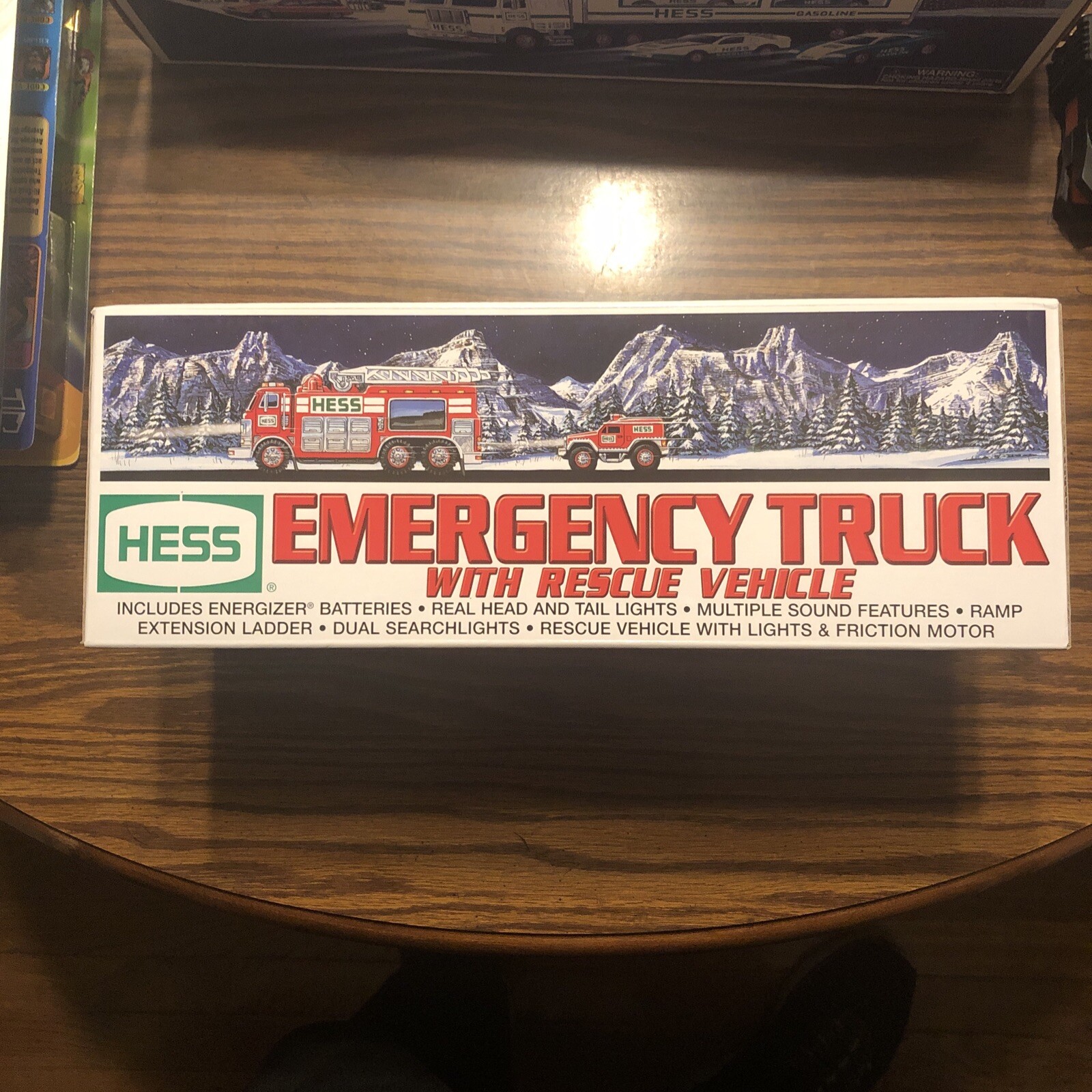 2005 Hess Emergency Truck with Rescue Vehicle - 36th Edition - New in ...