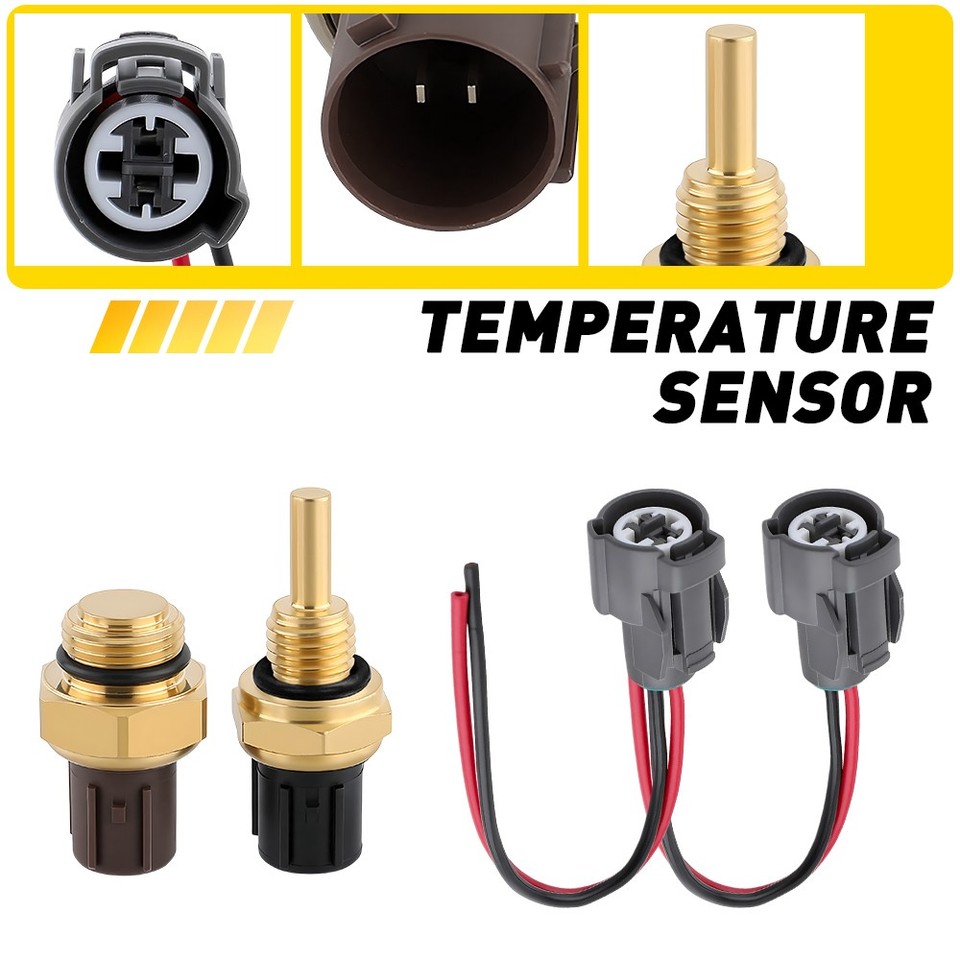 4Pcs Engine Coolant Fan Temperature Sensor Switch Set for Honda CR-V ...