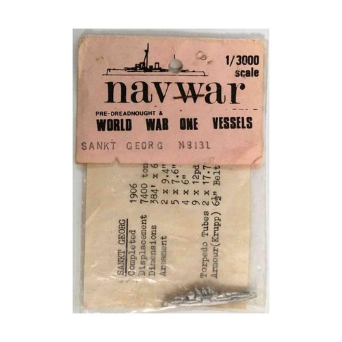 NavWar WWI Naval Mini 1/3000 Sankt Georg Pack New | eBay