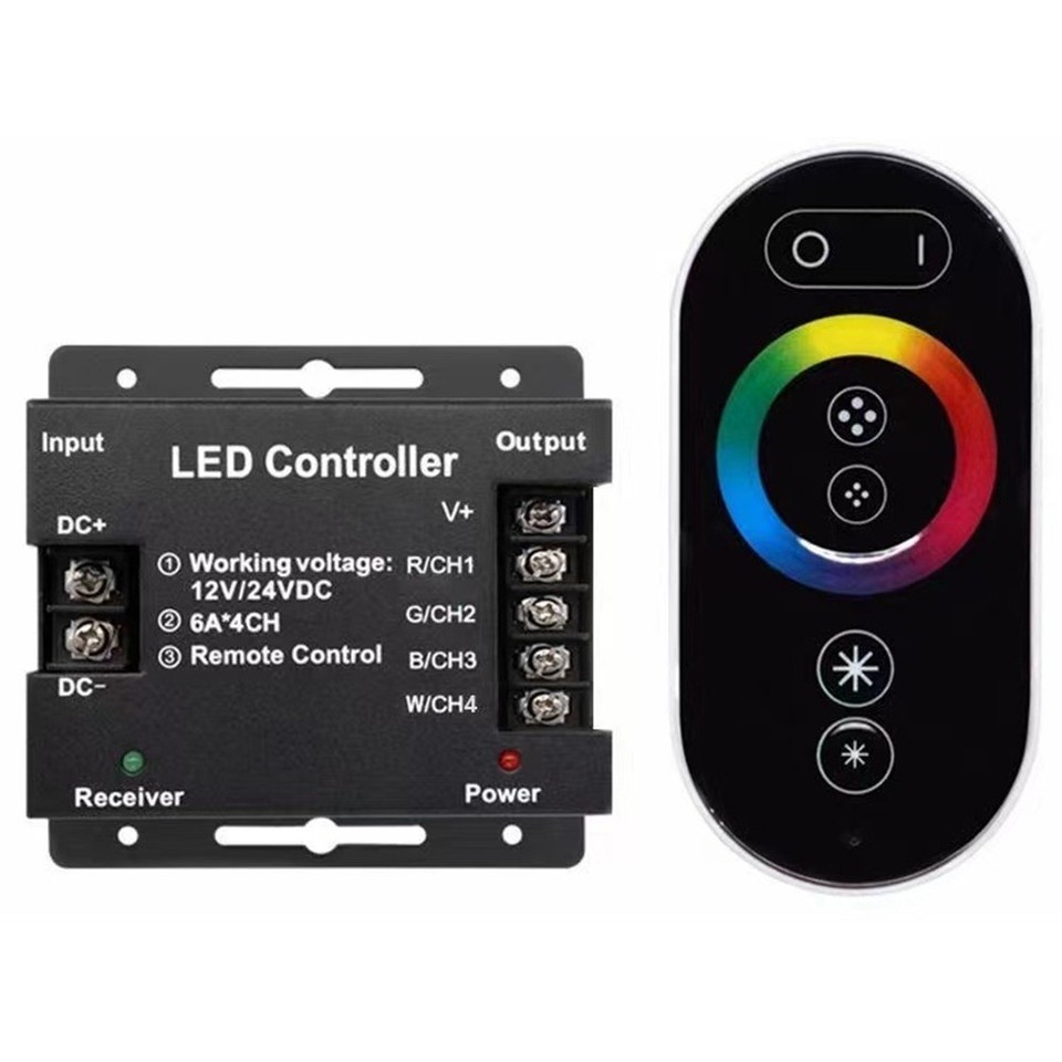 RGB Controller with Touch Functionality for Various LED Lighting Setups | eBay UK