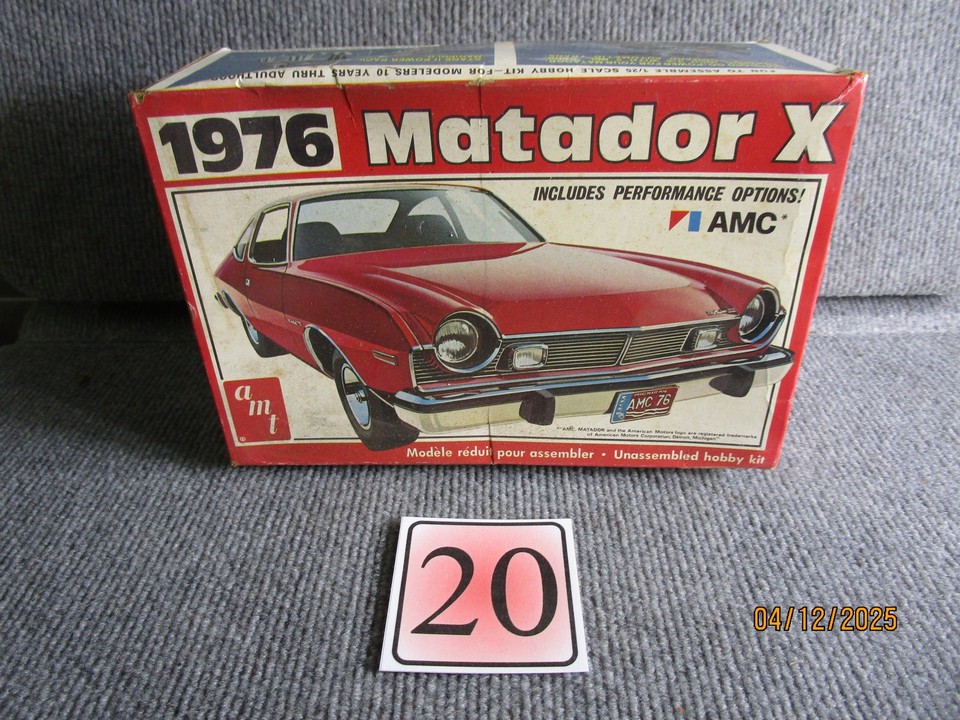1976 Matador X AMC Model Kit | eBay