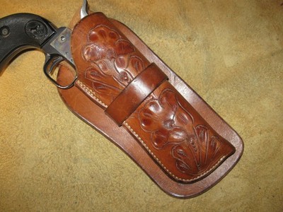 Bucheimer Holster Colt Scout Peacemaker Ruger Single Six 4 3/4-5 1/2 ...