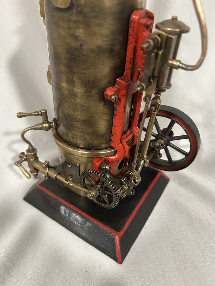 Antique Doll & Co. Vertical Live Steam Engine * Air Tested | eBay