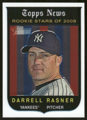 2008 Topps Heritage #C258 Darrell Rasner Chrome #/1959 | eBay