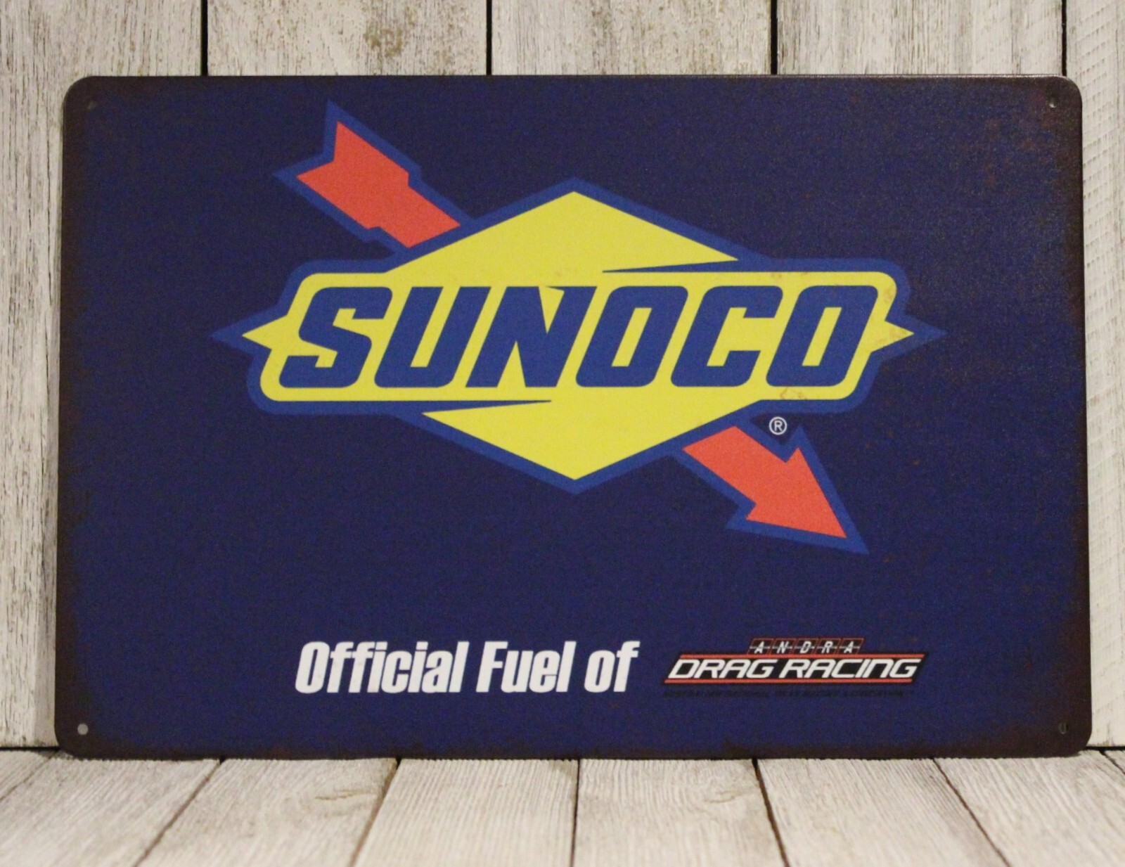 Sunoco Racing Fuels Tin Metal Sign Poster Vintage Ad Look Gas Station ...
