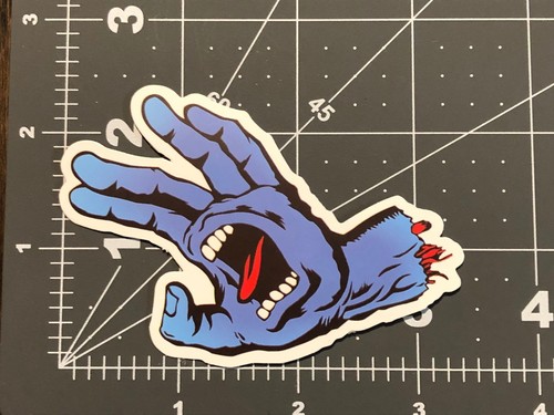 Screaming Hand Laptop/Skateboard/ Guitar/Luggage Decals/Stickers - Your ...
