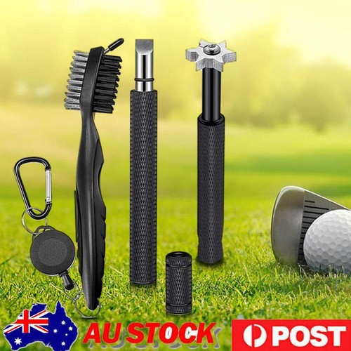 Golf Clean Tool Set Retractable Golf Club Groove Cleaner Set for All ...