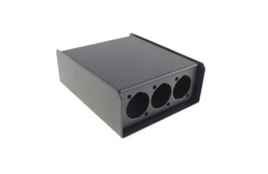 Steel Project Box 4 1/2" x 3-3/4" x 1 5/8" Pre-Punched for 6 "D" Series ...