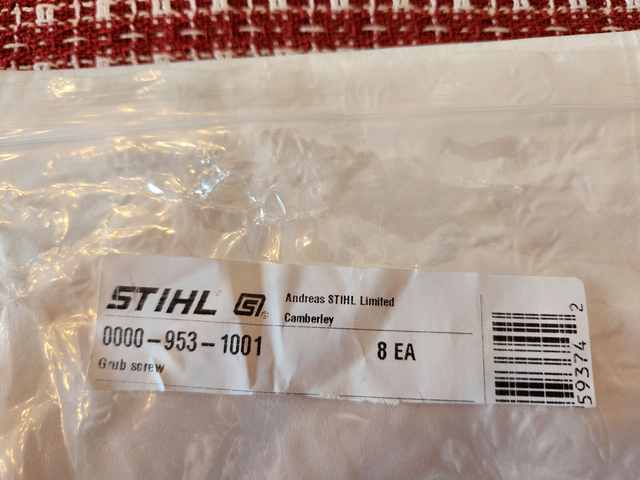 OEM Genuine STIHL 0000-953-1001 Stud M6 Grub Screw for sale online | eBay