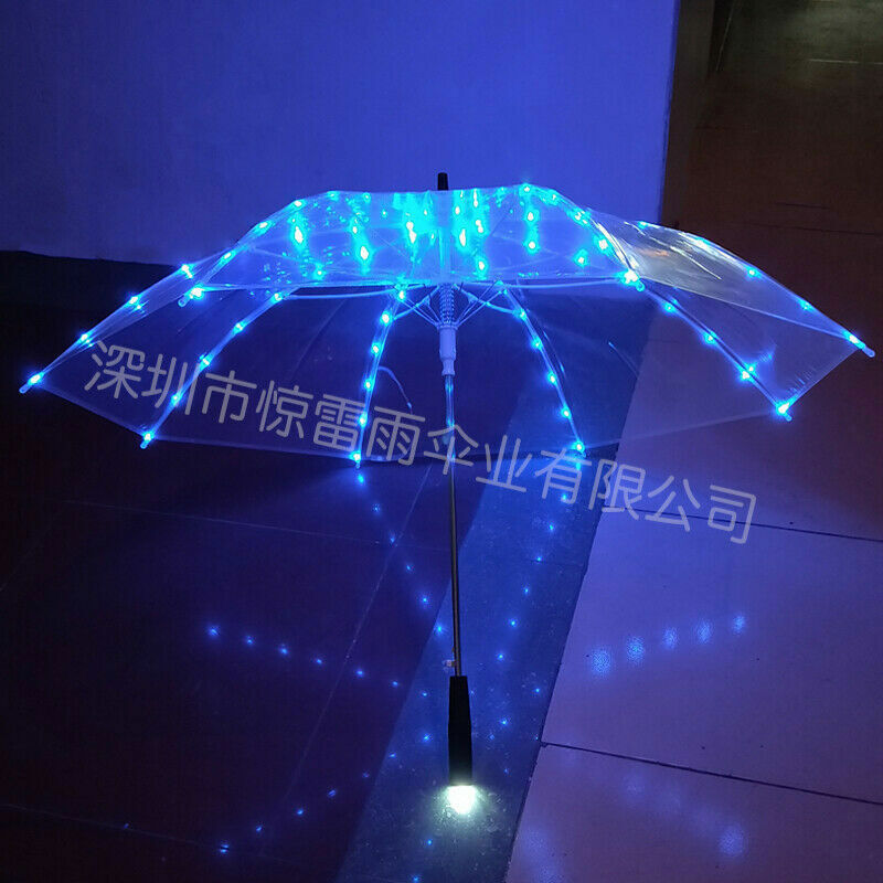 Star Wars Saber LED Flashlight Transparent Rain Umbrella Cosplay Movie ...