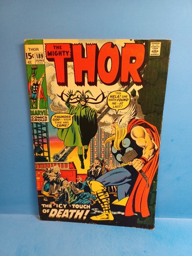 Marvel Thor #189 (1971) Classic John Buscema Hela Cover /M2/ | eBay