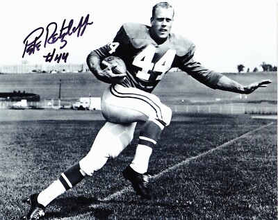 Pete Retzlaff signed 8x10 Philadelphia Eagles B&W photo (Dec) | eBay