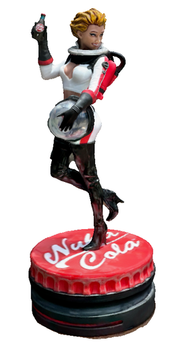 Fallout 4 Nuka Cola Girl Modern Icons Statue Figure Limited Edition ...