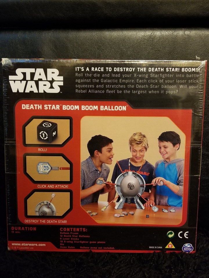 Spin Master Games Star Wars Death Star Boom Boom Balloon Game | eBay