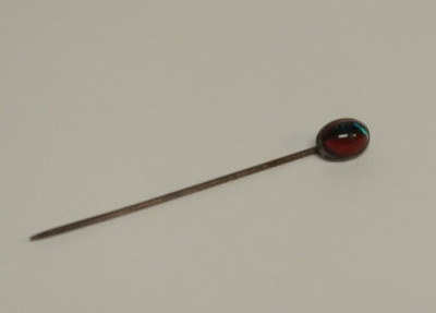 Long Stick Pin Lapel Brooch Women's Jewelry 2.5" with Colorful Bead at ...