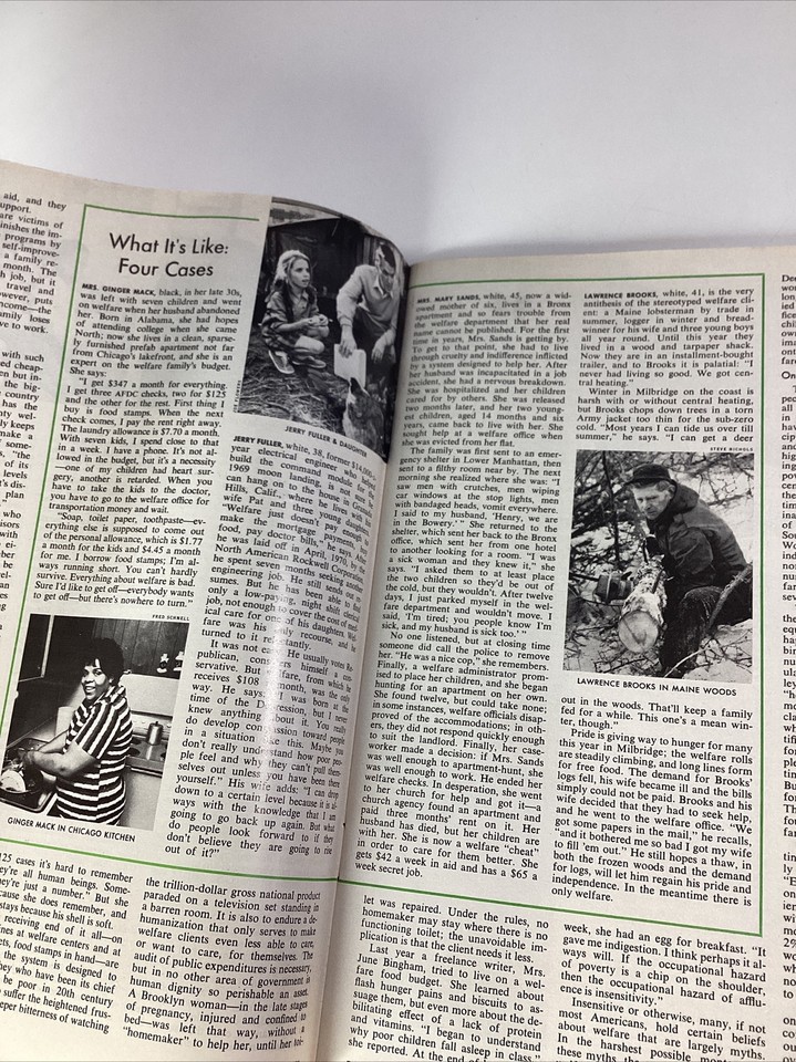 Time Magazine 1971 Rare Ads Welfare ATL WKLS C&S Idi Amin Castro Ford ...