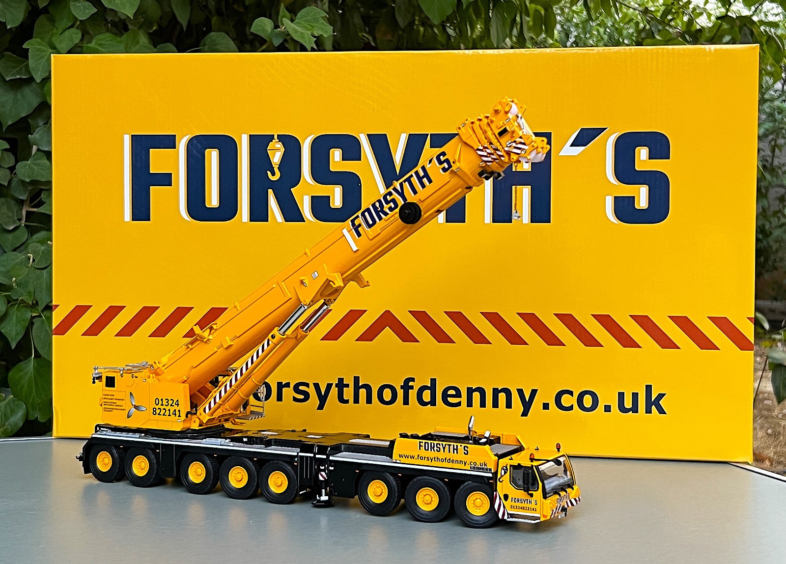 Liebherr LTM 1650-8.1 crane "Forsyth of Denny" WSI truck models , 1:50 ...