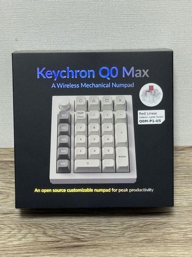 Keychron Q0 Max QMK Mechanical Red switch Shell White Used | eBay