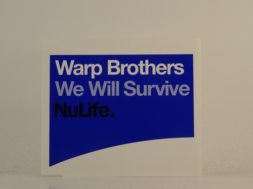 WARP BROTHERS WE WILL SURVIVE (H1) 3 Track CD Single along with Picture ...