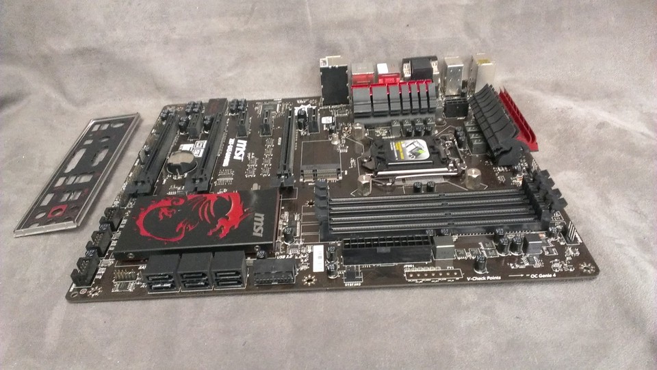 MSI Z87-G45 GAMING LGA 1150 DDR3 ATX Motherboard & IO Plate | eBay