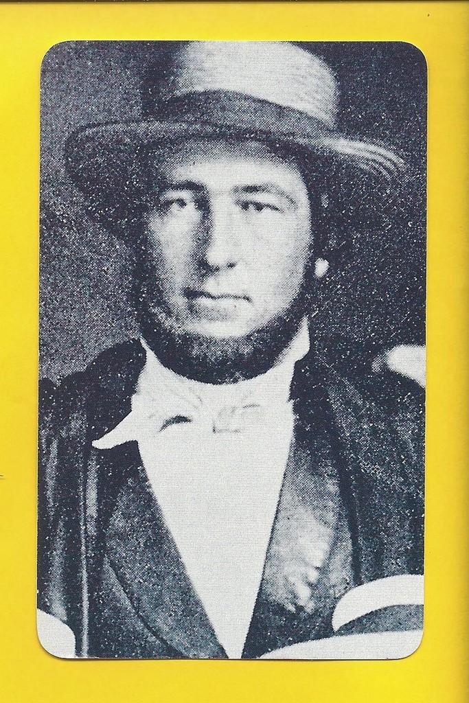 ALEXANDER CARTWRIGHT Baseball Hall of Fame flash-pack card (1995 Fax ...